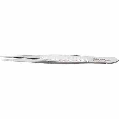 Plain Splinter Forceps, 4-5/8" (118mm), Sharp, 6-304 - Medex Supply