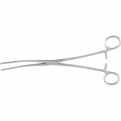 Miltex Fletcher Sponge Forceps, 9-3/4" (245mm), Curved. - Medex Supply
