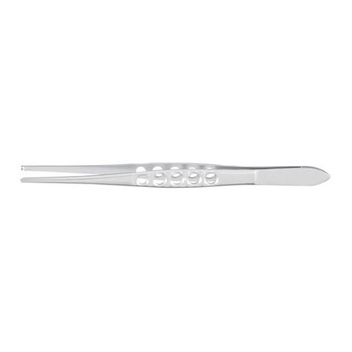 Meisterhand Tissue Forceps, 4-5/8" (118mm), Standard, 1 X 2 Teeth ...