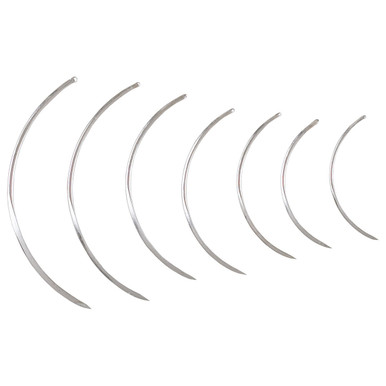 Miltex Regular Surgeon'S Needle, Size 19, 3/8 Circle Cutting Edge, 12 ...