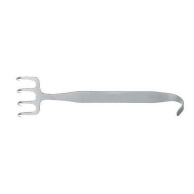 Padgett Freeman Rhytidectomy Retractor, 7" (178mm), 4 Sharp Petite, In ...