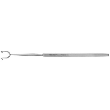 Padgett Fomon Ball End Retractor, 2 Prong, Blunt Ball End, Length= 6-1/ ...