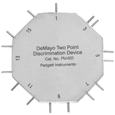 Padgett Demayo Two-Point Discrimination Device, Used For Post Hand ...