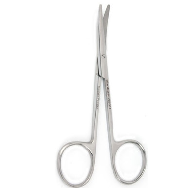 Strabismus Scissors, 4-1/8, Curved, V95-314 - Medex Supply