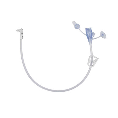 MIC-KEY Continuous Feed Extension Set with SECUR-LOK* Right Angle ...