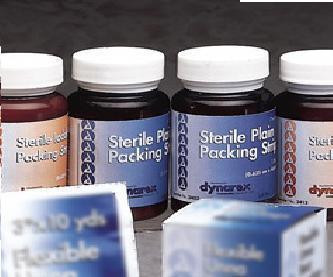 Dynarex Packing Strip, Sterile, Plain, 2" x 5 yds, 12/cs - Medex Supply