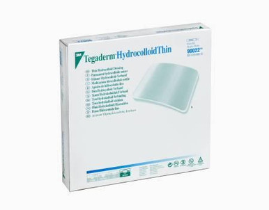 3M Tegaderm Hydrocolloid Thin Dressing, 4" X 4", 5/bx - Medex Supply