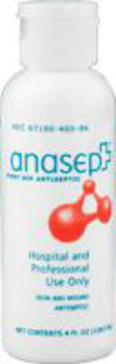 Anasept Antimicrobial Wound Cleanser Dispensing Cap, 4oz - Medex Supply