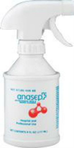 Anasept Antimicrobial Wound Cleanser Trigger Sprayer, 8oz - Medex Supply