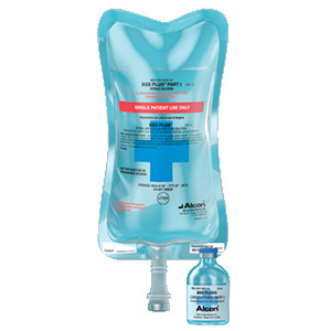 Alcon BSS Irrigation Solution, PluS Intraocular, 500 ml, Bag, 6/bx ...