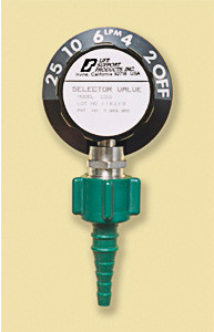 Allied LSP Constant Flow Selector, 0-25 LPM - Medex Supply