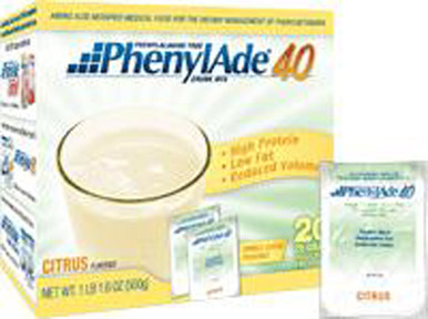 Applied Nutrition PhenylAde 40 Drink Mix, 25g, 83 Calories, Citrus ...