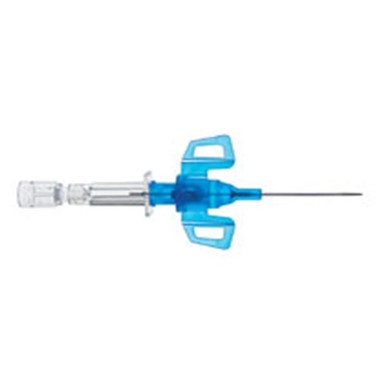 Catheter IV Introcan Safety Safety 22 Gaugex1" w/ Wng Blue 50/Bx ...