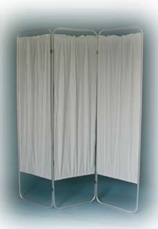 Brandt Non-Magnetic Folding Privacy Screen, 3-Panel King Size Screen ...