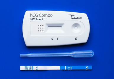 Cardinal SP hCG Rapid Test, Combo Urine/Serum Test, 30/bx - Medex Supply