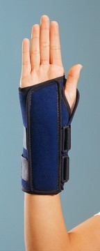 DJ Orthopedics Wrist Splint, Elastic, Universal, Right, 7" - Medex Supply