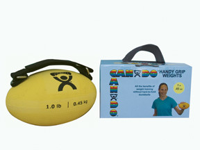 Cando Handy Ball, Red, 3 lb. - Medex Supply