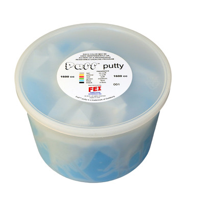 Puff LiTE Exercise Putty - firm - blue - 1600cc - Medex Supply