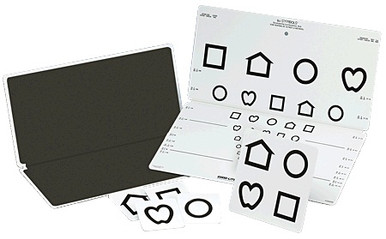 Good-Lite LEA Symbols 10-Line Distance Chart - Medex Supply