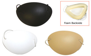Adult Plastic Eye Patch with Foam Edge, Beige - Medex Supply