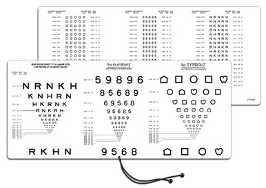 Good-Lite 3 in 1 Near Visual Acuity Test - Medex Supply