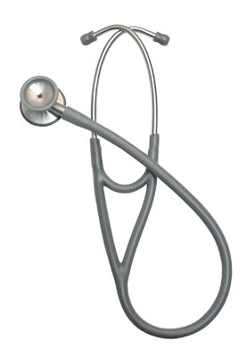 Labtron Cardiology Stethoscope, Grey - Medex Supply