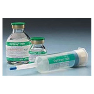 Optiray Contrast Media 300mg/mL Injection 50mL Bottle 25/Bx - Medex Supply