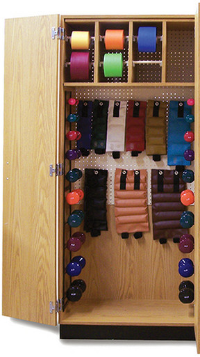 Hausmann Thera-Wall Therapy Storage Cabinet - Medex Supply