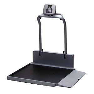 Health O Meter ProPlus Digital Wheelchair Ramp Scale, 32" x 37", Single ...