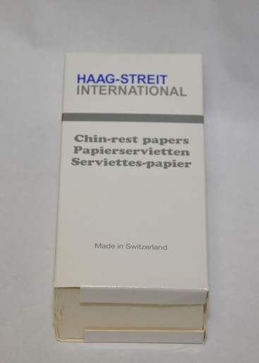HAAG-STREIT Slit Lamp Chin rest paper - Medex Supply