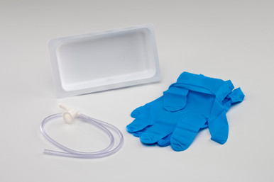 Argyle Graduated Suction Catheter Tray with Chimney Valve, Pediatric 8 ...
