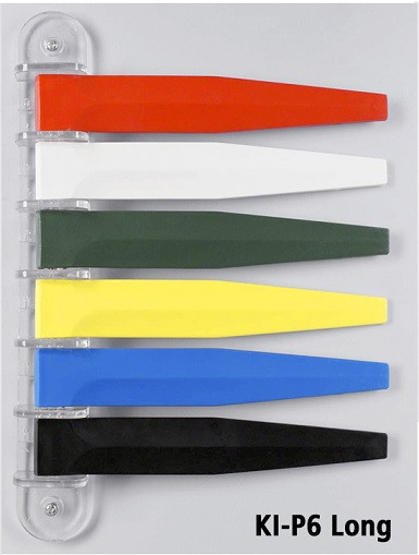 Kull Primary Color Exam Room Flags, 6 Flags - Medex Supply