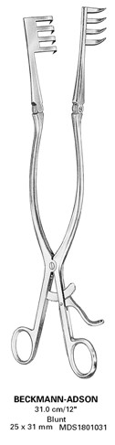 Self Retaining Retractor, Beckmann-Adson - Medex Supply