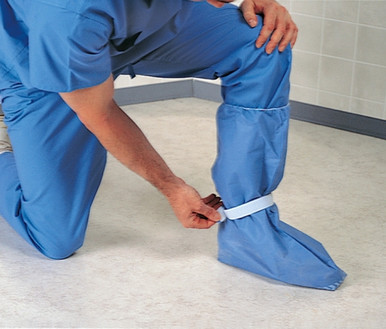 Medline Non-Skid Impervious Boot Covers, Regular Size, 150/Cs - Medex ...