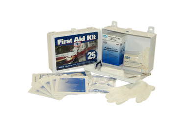 Pac-Kit 25 Steel First Aid Kit - Medex Supply