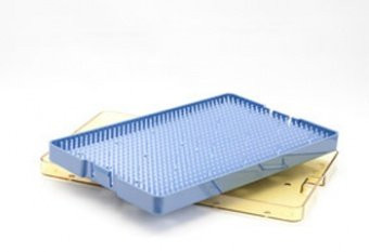 PST Large Microsurgical Instrument Tray with Base, Lid, and Silicone ...