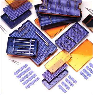 PST Large Microsurgical Instrument Tray with Deep Base, Lid and ...