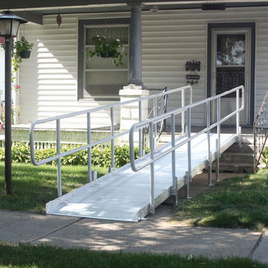 PVI XP 20 Foot Modular Ramp With Handrail, 20' - Medex Supply