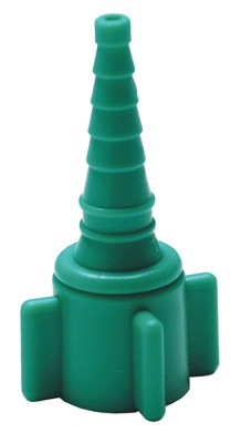 Rusch Corporation "Christmas Tree" Oxygen Nut & Stem Adapter, Nylon ...
