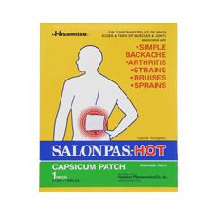 Salonpas Hot Capsicum Patch - Medex Supply