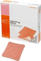 Allevyn Ag Gentle Silver Dressings, 4" x 4", 10/bx - Medex Supply