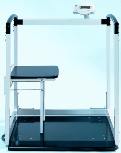 Seca 684 Digital Multifunctional Scale with Handrail and Fold Up Seat ...