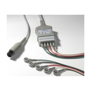 Portex ECG Shielded Safety Type 5-Lead Wires - Medex Supply