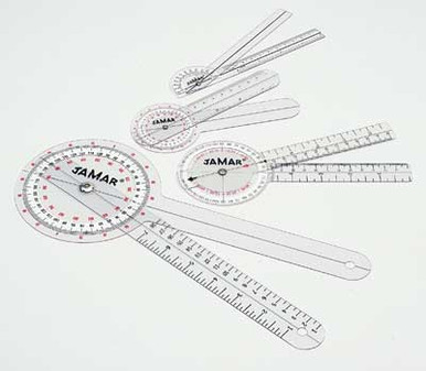 Sammons Preston EZ Read Jamar Plastic Goniometer, 6 3/4" - Medex Supply