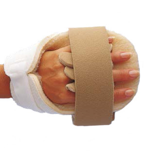 Rolyan Progressive Palm Protector Splint, 2" Foam, Right - Medex Supply
