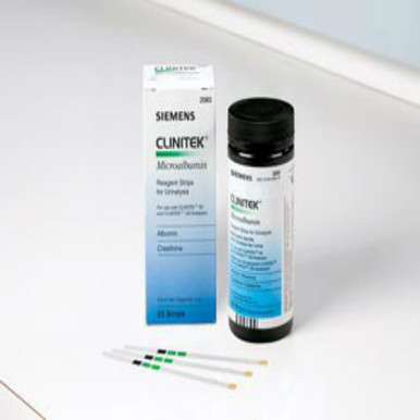 Siemens Diagnostics Clinitek Microalbumin Reagent Test Strips, 25 ...