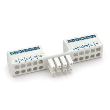 Lead wire combiner for WAM LEADS 10 POS IEC, AHA GRAY - Medex Supply