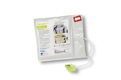 Zoll Stat Padz II Defibrillator Electrodes, Multifunction, 2/pk - Medex ...