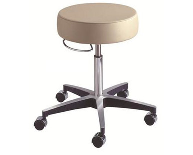Brewer Century Pneumatic Exam Stool w/Backrest 17.5-24.5 Purple Grey ...