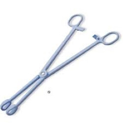 Sponge Forcep 24cm Plastic Non-Sterile 12/Bx - Medex Supply